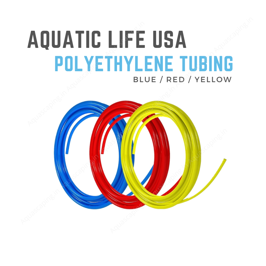 Aquatic Life RO Polyethylene Tubing Blue, Yellow and Red