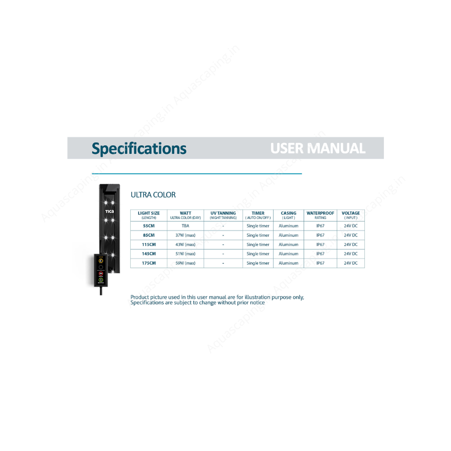 Tica Ultra Colour for Arowana Goldfish Flowerhorn India