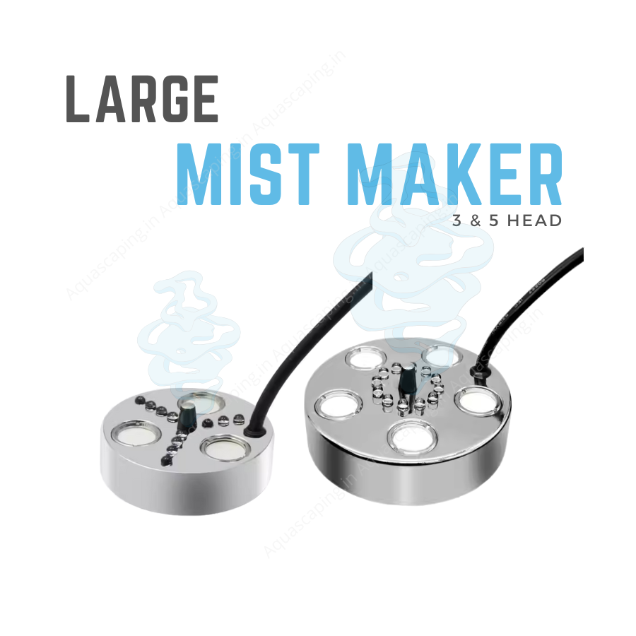 Ultrasonic Mist Maker 3 & 5 Head - Garden and Pond India