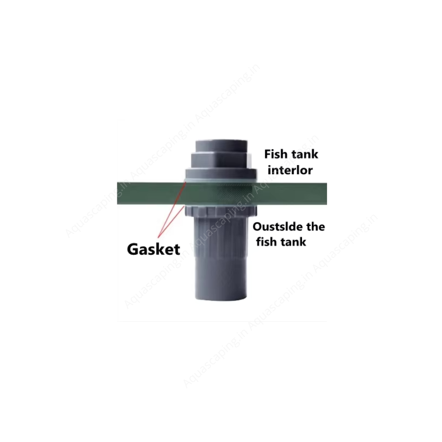Aquarium Bulkhead 20 upto 50 MM